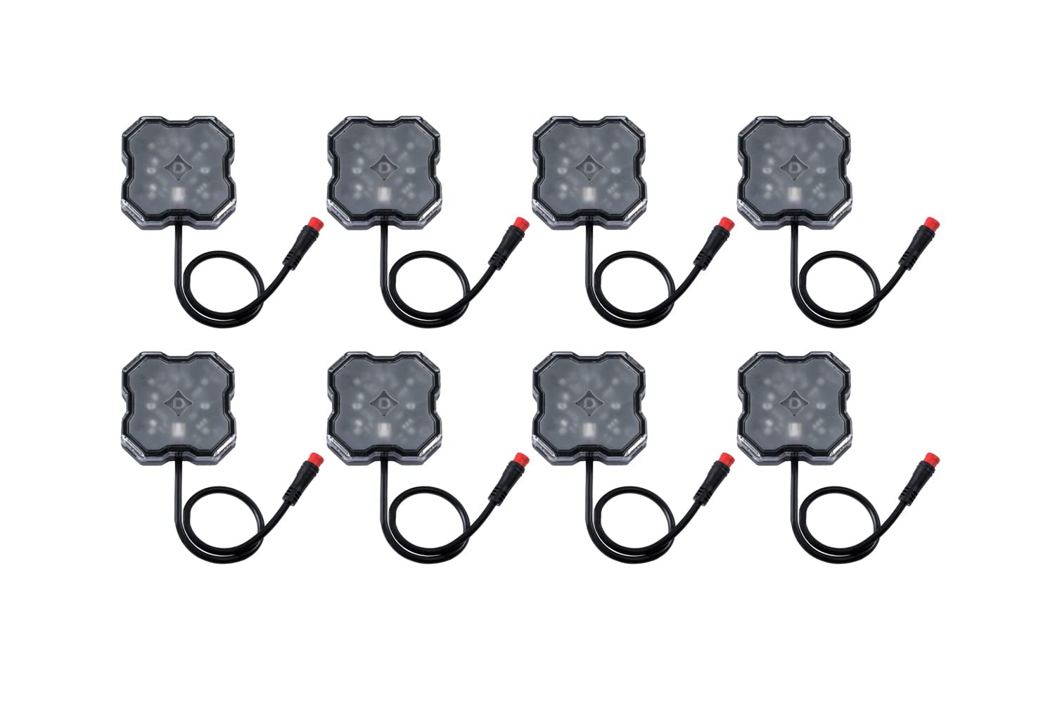 Amazon.com: Diode Dynamics Stage Series RGBW LED Rock Light (8-pack ...