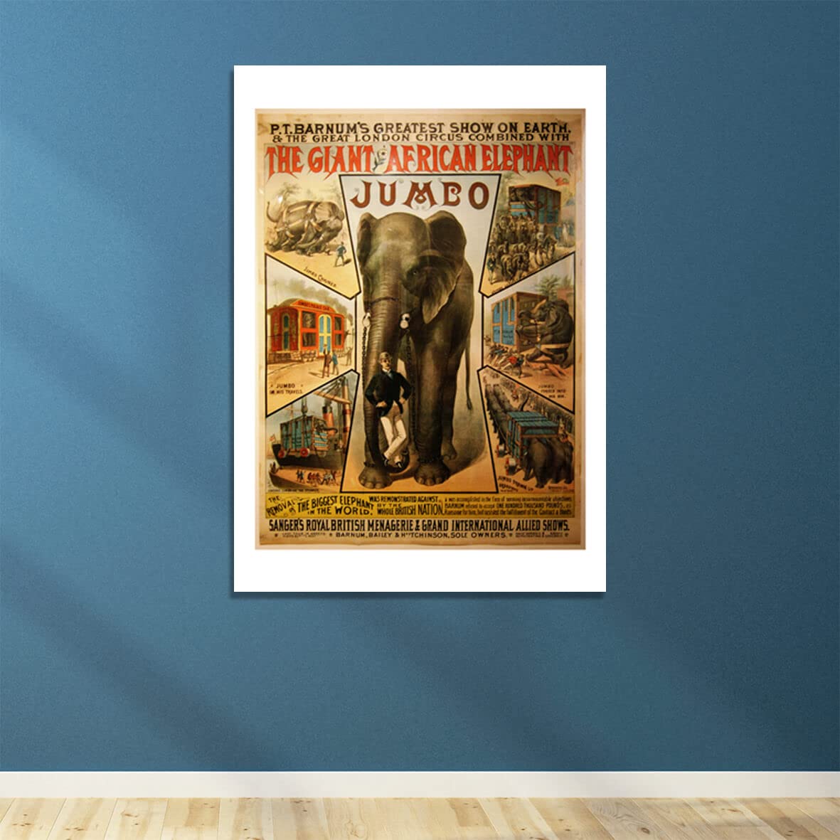 Circus Olifant Poster Circuscollectie Allard Pierson Museum – Toen