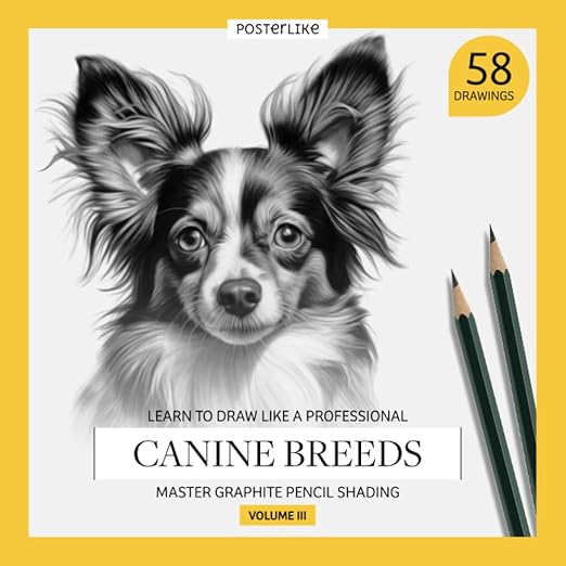 Amazon.com: Learn to draw like a professional. Canine breeds. Master ...