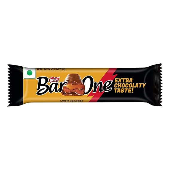Nestle Bar One, Delicious Caramel Filled, Chocolate Bar, 12/11 grams ...