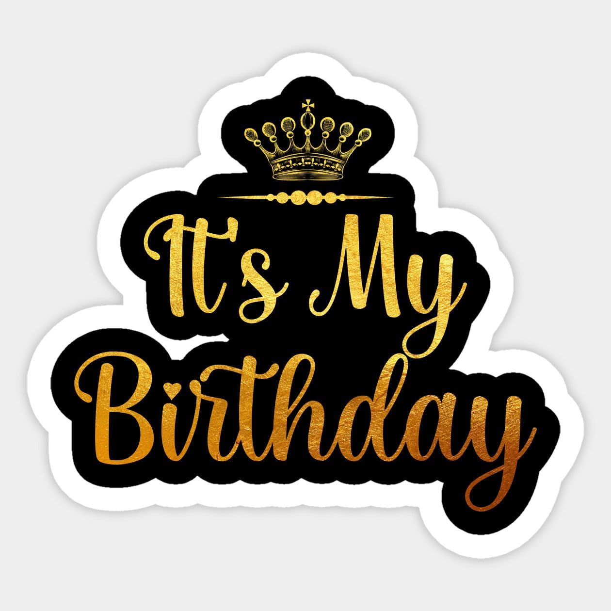 Amazon.com - Its My Birthday Sticker Best Gift Sticker Decal for car ...