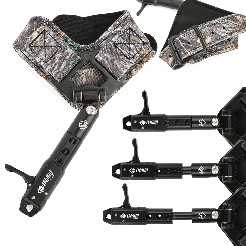 Amazon.com : ZSHJGJR Compound Bow Release Aids Trigger Wrist Strap for ...