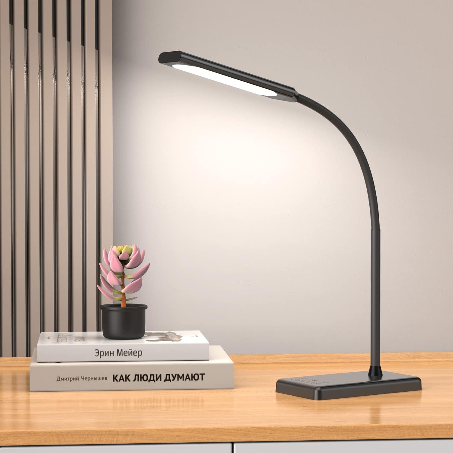 KEXIN LED Desk Lamp Touch Control Desk Lamp with USB Charging Port 5 ...