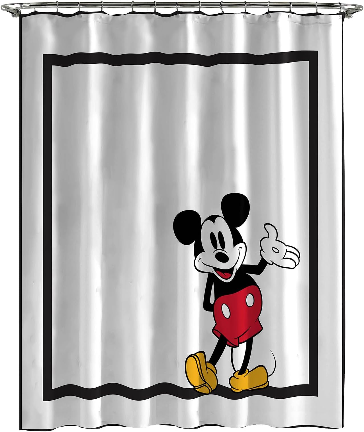 Amazon.com: RUTIFY 4 Piece Cute Cartoon Shower Curtain Set with Non ...