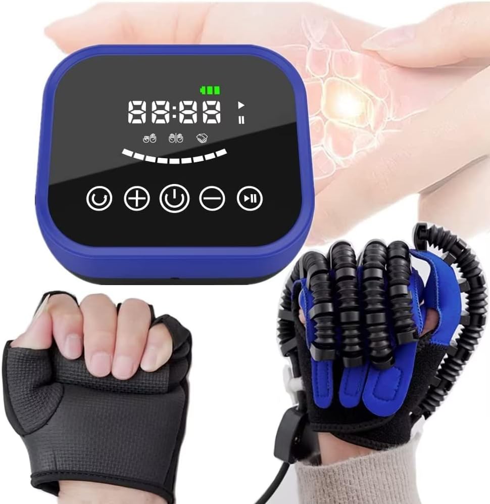 Amazon.com: Hand Rehabilitation Exercise Treatment Mechanical Gloves ...