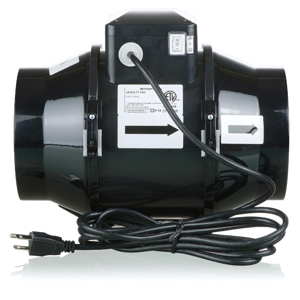 Snapklik.com : VENTS-US TT Pro 100 - Mixed Flow Ventilation Inline Duct ...