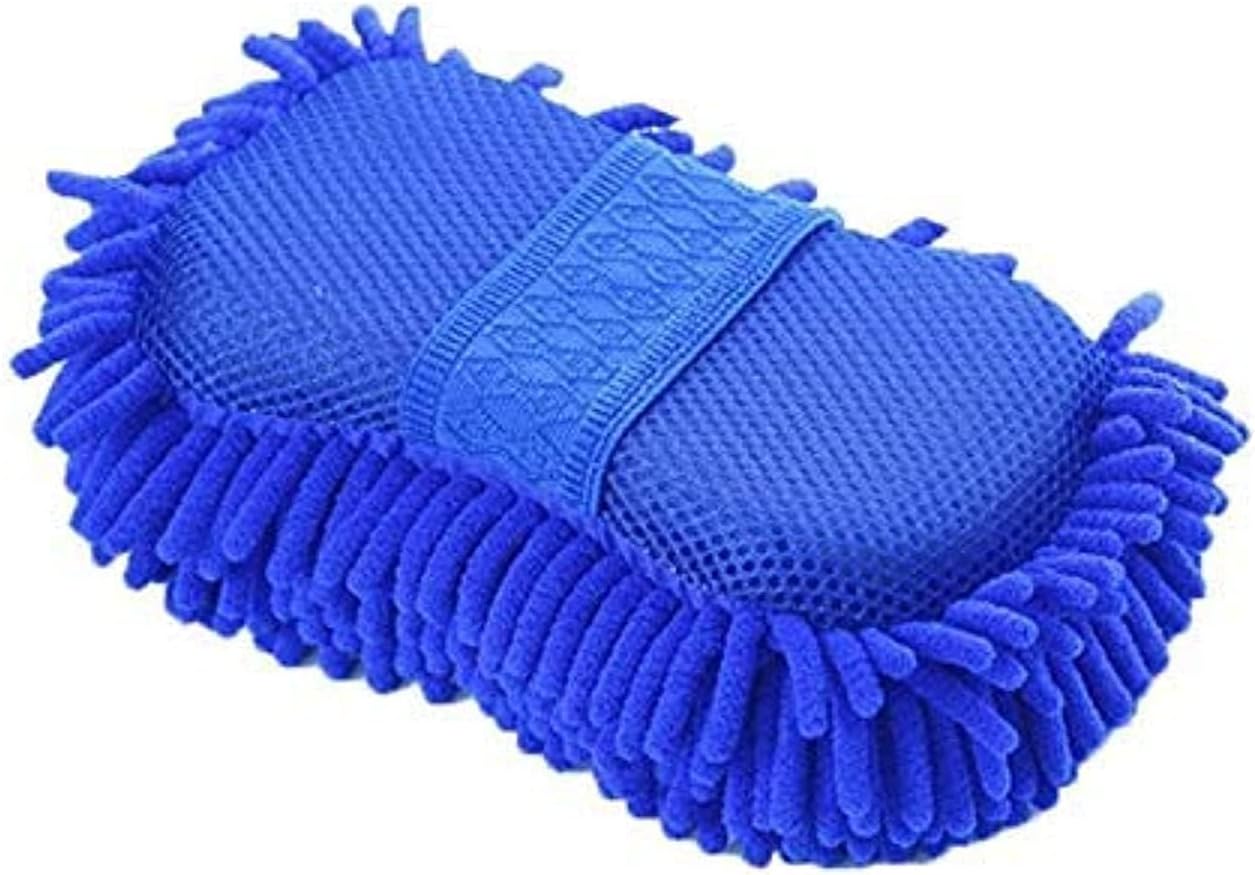 Sulfar Microfiber Car Cleaning Sponge (Blue) : Buy Online at Best Price ...