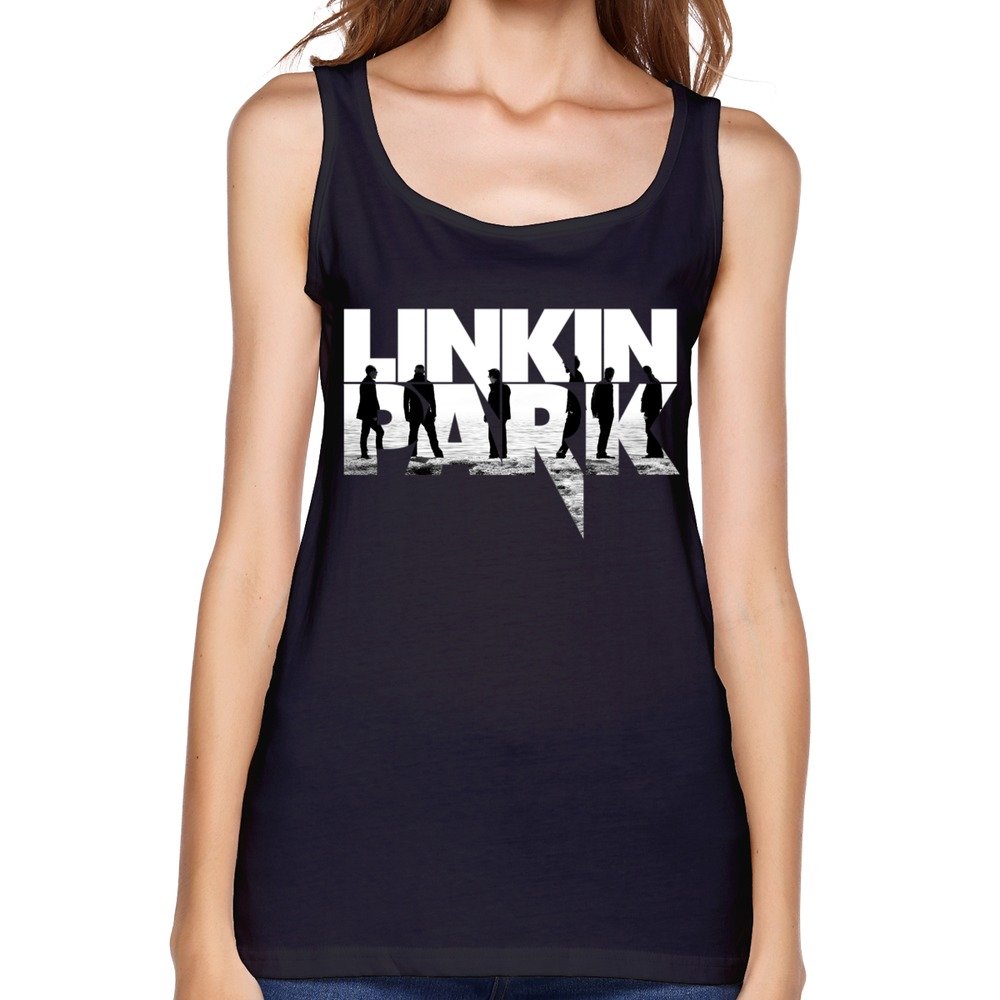 Amazon.com: SUAMDAN Women's Linkin Park Minutes to Midnight Tank Top XL ...