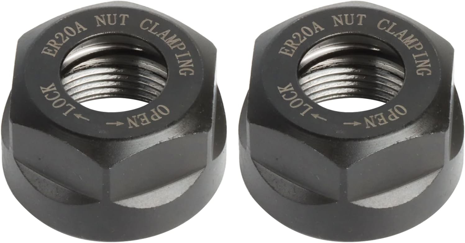 Hotwin ER20-A Collet Nut Clamping Nut for Milling Chuck Holder Lathe ...