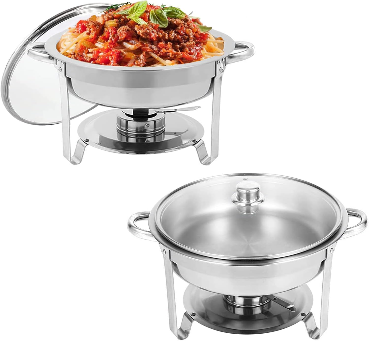 Amazon.com: Naviocean Chafing Dish Buffet Set Chafers and Buffet Food ...
