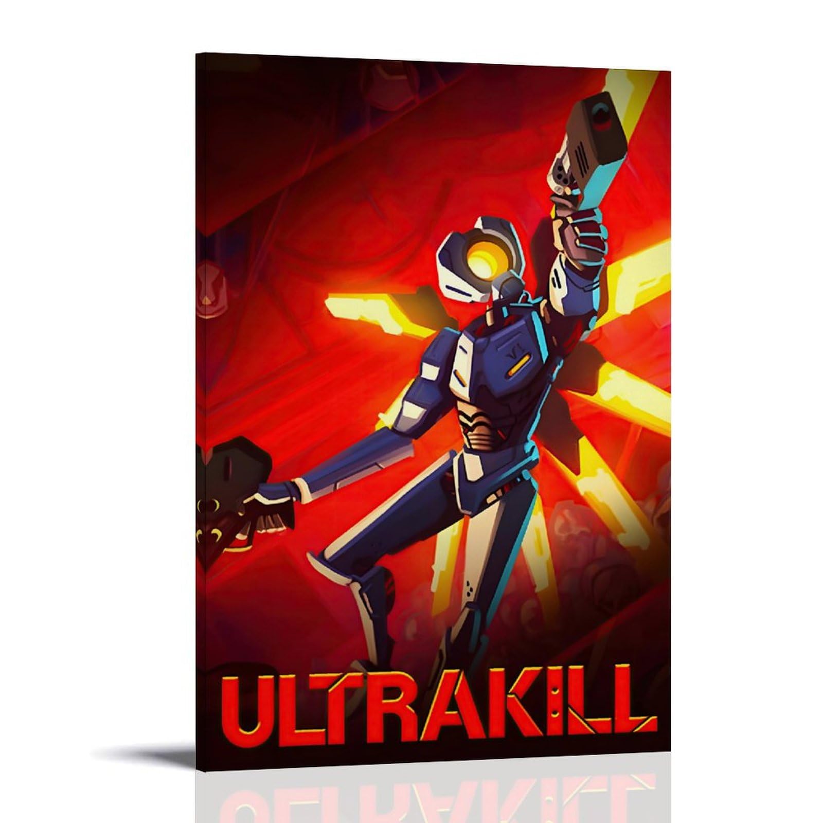 Amazon.com: Ultrakill Poster Canvas Wall Art Deco Posters Canvas ...