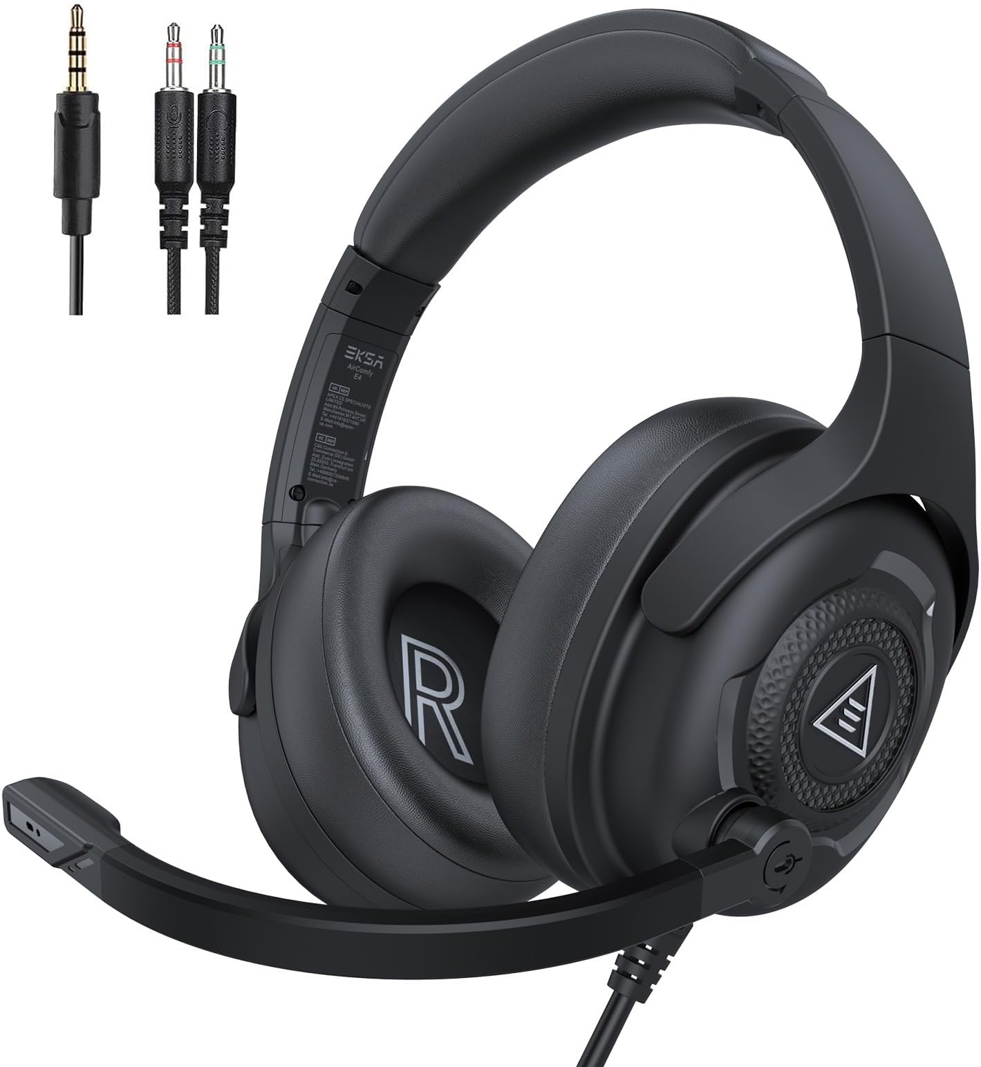 Amazon.com: EKSA Gaming Headset with Microphone for PS5 PS4 PC Switch ...