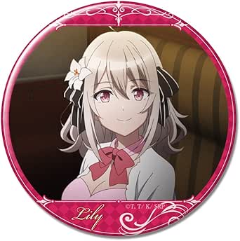 Amazon.co.jp: License Agent KBAN-S015-m03 Spy Classroom Can Badge Lily C : Toys & Games