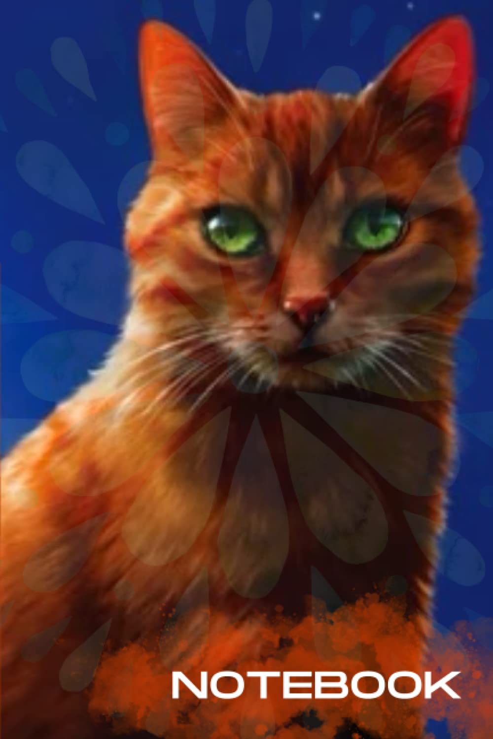 Amazon.com: Warriors Firestar Notebook: 120, 6"x9", College Ruled Pages ...