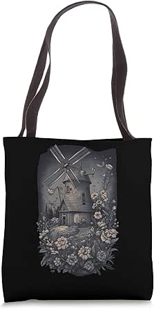 Amazon.com: Pastel Flowers Fairycore Cottagecore Aesthetic Windmill ...