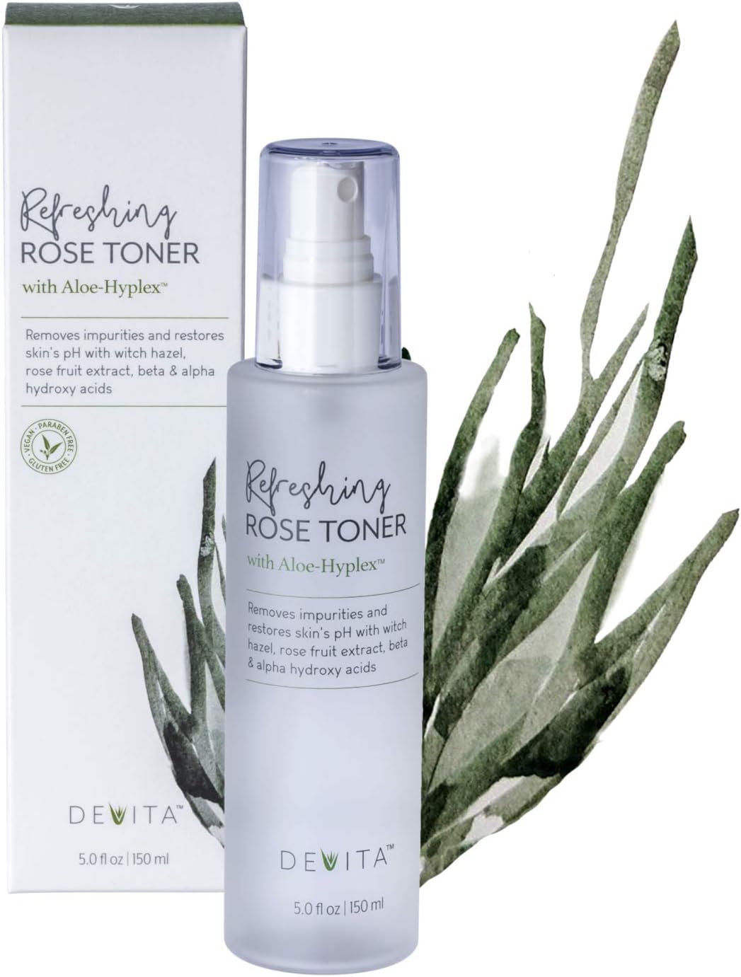 Amazon.com : DeVita Cooling Cucumber Toner for face with AloeHyplex and ...