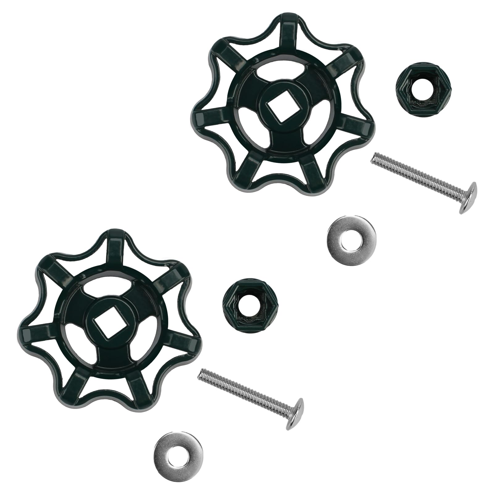 Amazon.com: VIDABTE Outdoor Faucet Handle,Hose Bibb Round Wheel Handle ...