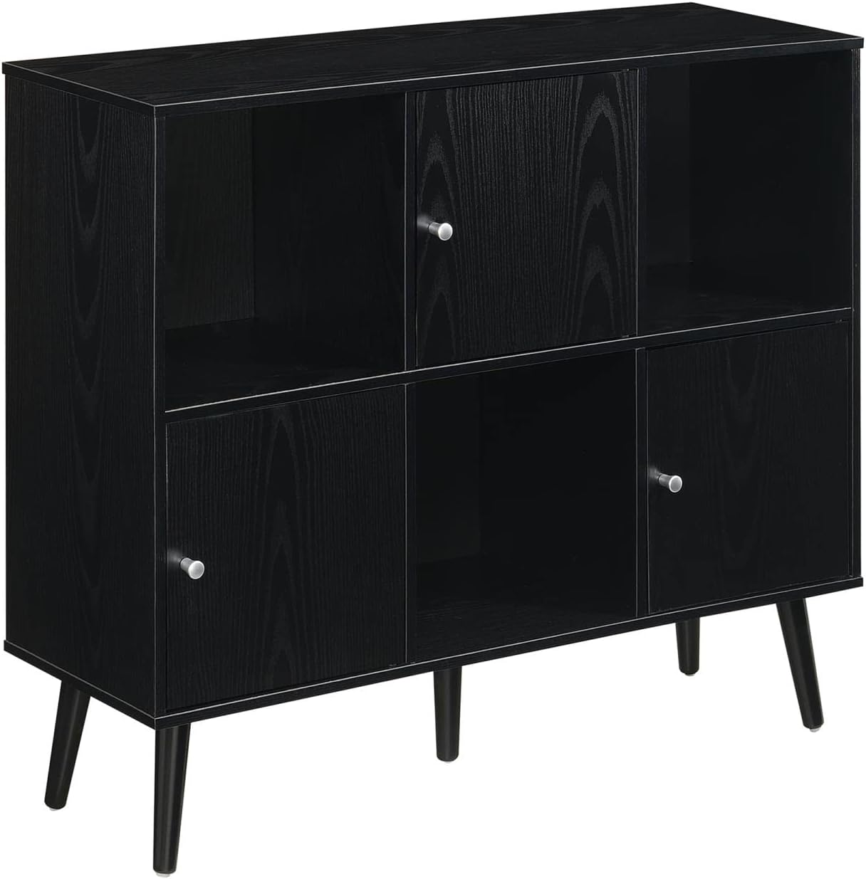 Amazon.com: Convenience Concepts Xtra Storage 3x2 3 Door Console Table ...