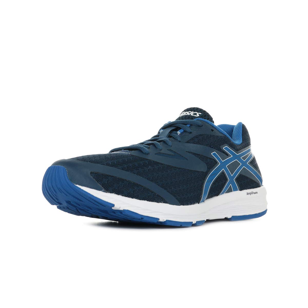 Buy ASICS Men's Pacifica Dark Blue/Victoria Blue/White Running Shoes ...