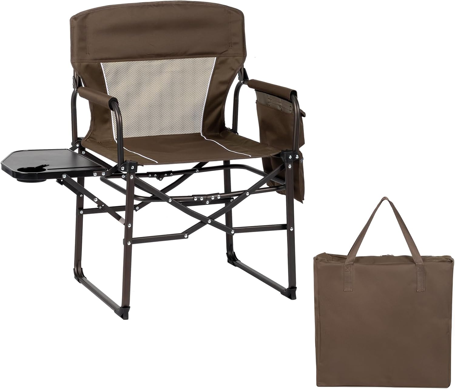 Amazon.com : Outvita Camping Directors Chair, Oversized Folding Camping ...