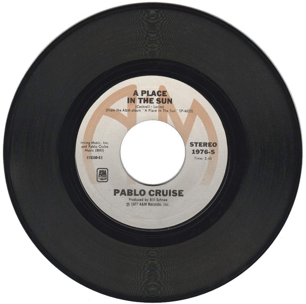 Amazon.com: Pablo Cruise A Place in the Sun B/w El Verano: CDs & Vinyl