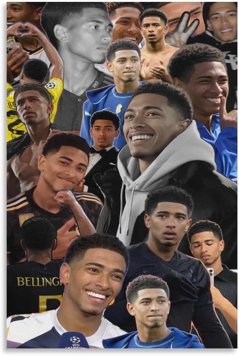 Amazon.com: WNAGSHIA Jude Sport Bellingham Wall Bedroom Canvas ...