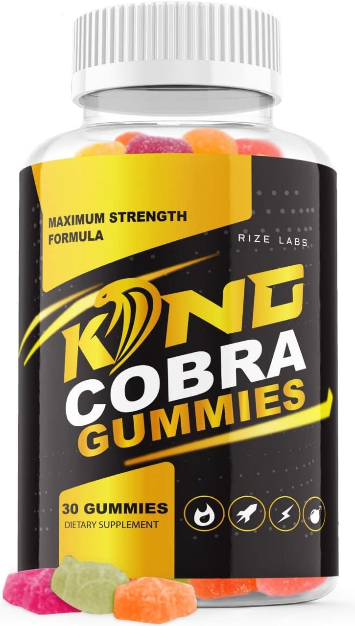 Rize Labs King Cobra Gummies King Cobra Formula para hombres 60 gomitas – Yaxa Colombia