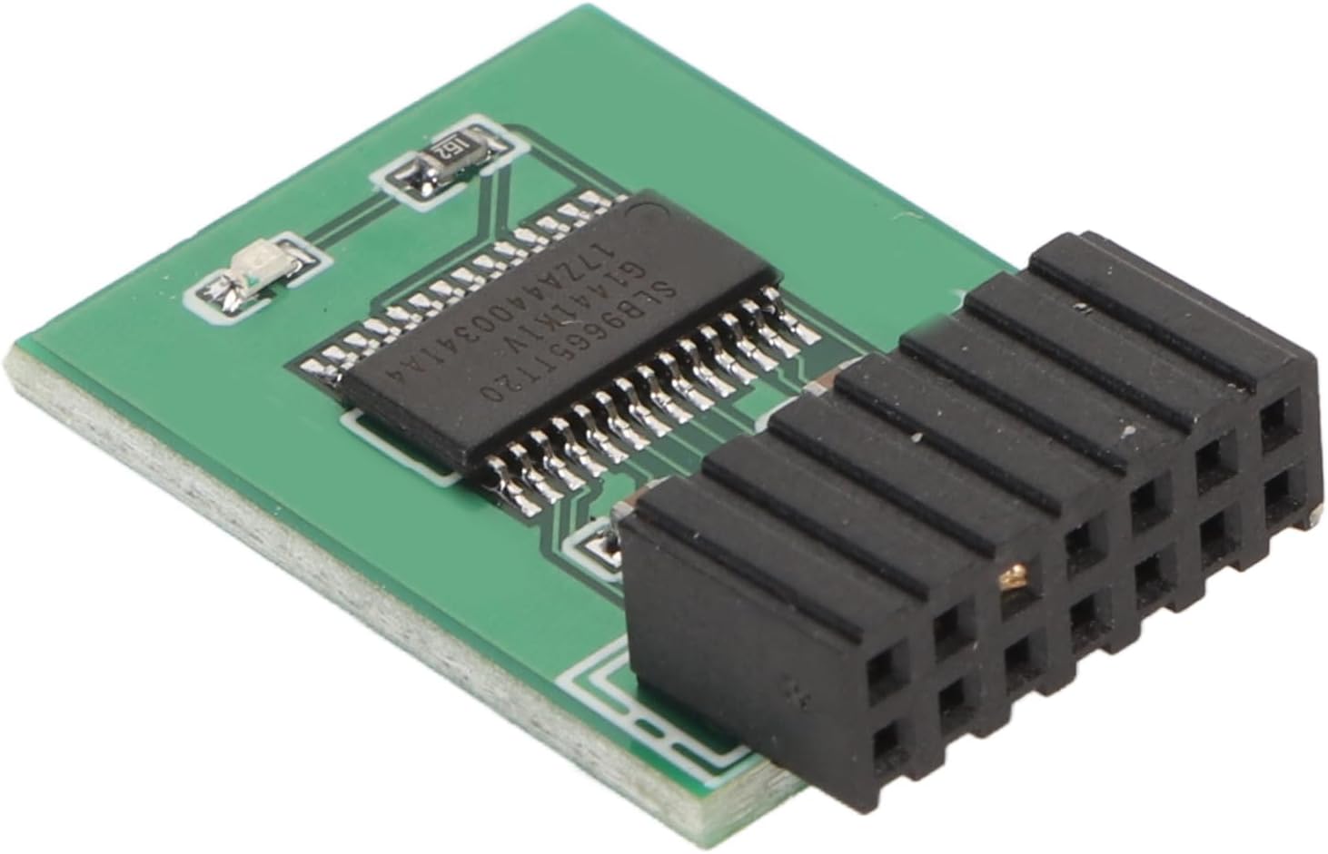 Amazon.com: TPM 2.0 14 Pin TPM Module, TPM2.0 Module LPC 14Pin Module for Infineon 9665 Chipset ...