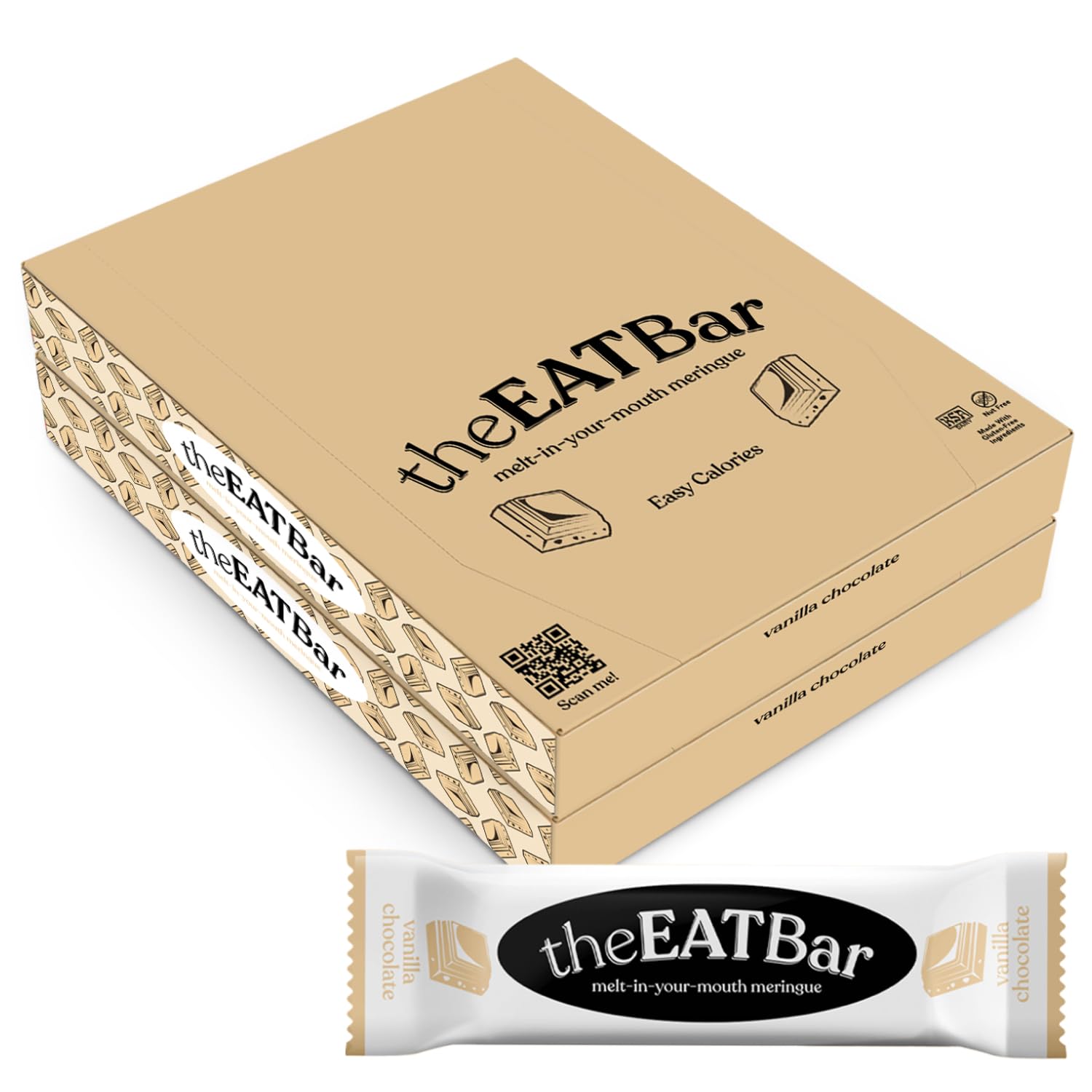 Amazon.com: theEATBar Melt-In-Your-Mouth Meringue Bars for Dysphagia ...