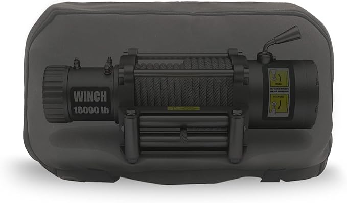 Amazon.com: Winch Cover, Heavy Duty Waterproof and Dustproof Neoprene ...