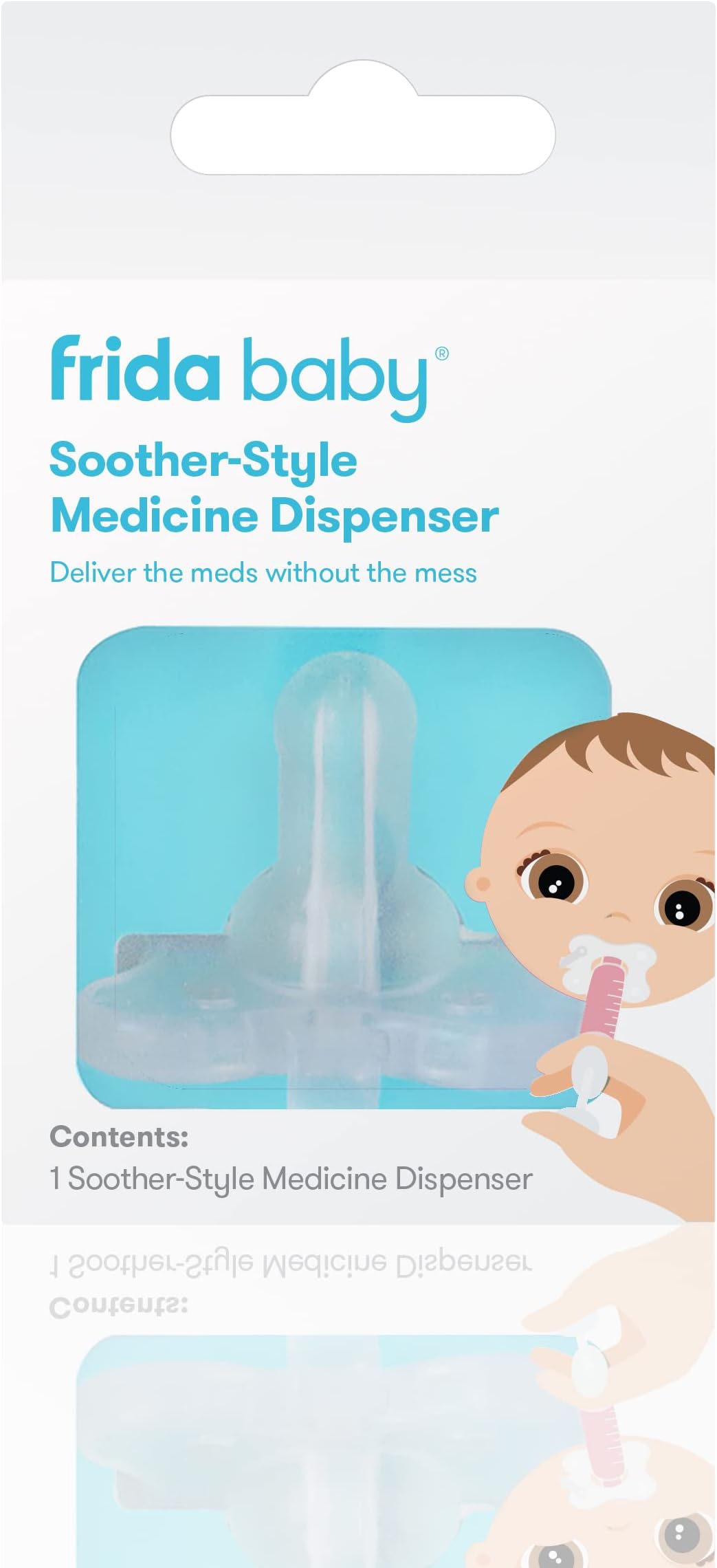 Frida Baby Medi Frida the Accu-Dose Pacifier Baby Medicine Dispenser ...