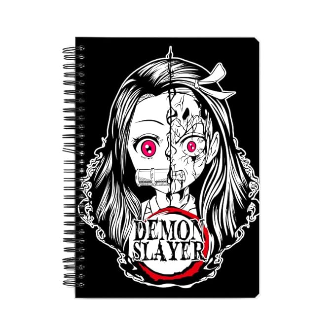 New Demon Slayer Anime FanArt Nezuko Demon Form Notebook : Amazon.in ...