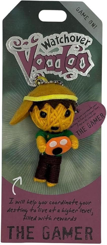Amazon.com: Watchover Voodoo 3-Inch The Gamer Keychain - Handcrafted ...