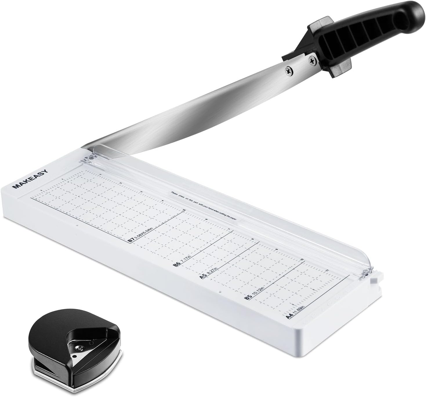 Amazon.com : MAKEASY Paper Cutter 12 Inch, Guillotine Paper Cutter with ...