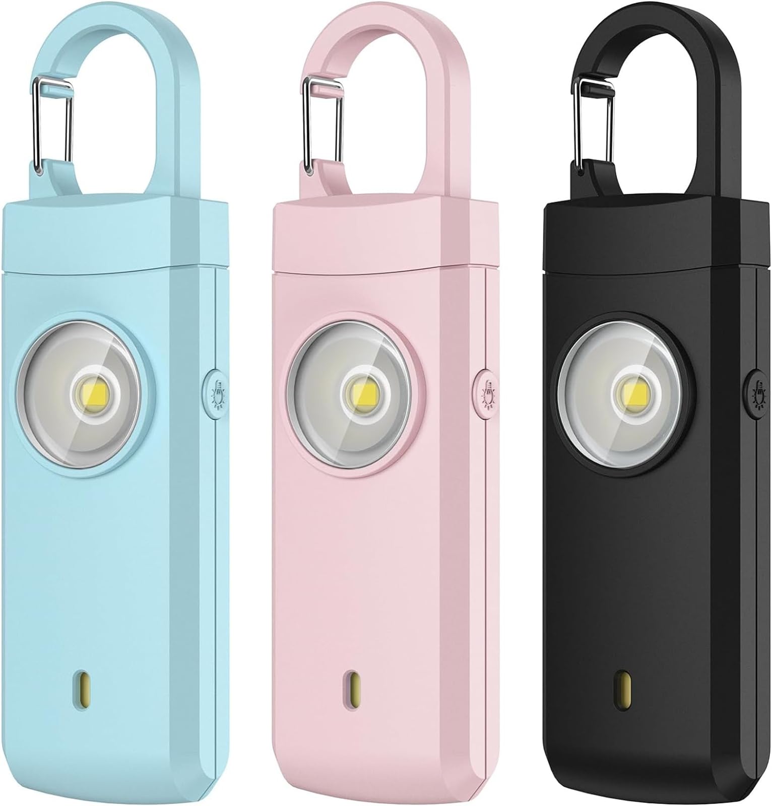 Rechargeable Personal Safety Alarm for Women, 130 DB Loud Self Defense ...