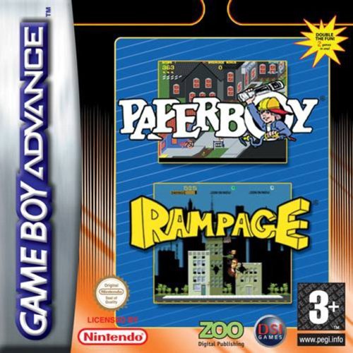 Amazon.com: Paper Boy/Rampage (GBA) by Zoo Digital