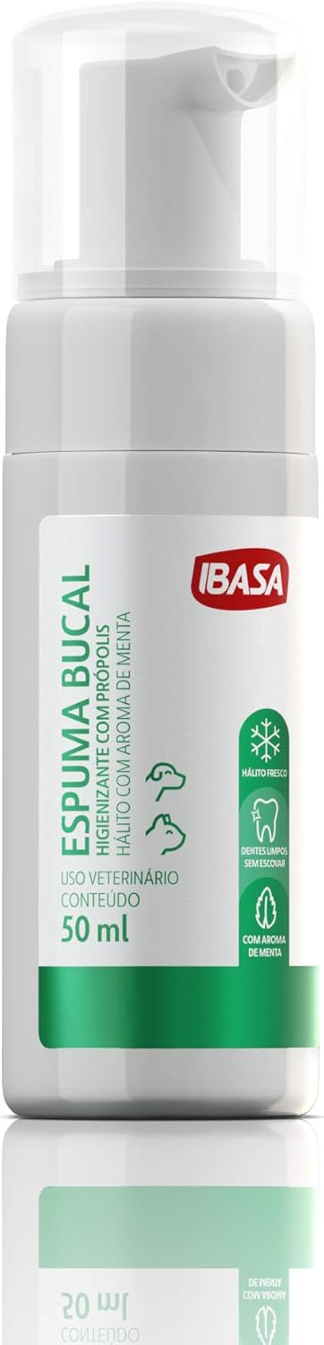 Ibasa Espuma Bucal 50Ml Para Cães | Amazon.com.br