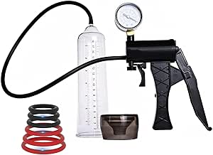 Amazon.com: Penis Pump with Pressure Gauge Manual Dick Pump with ...