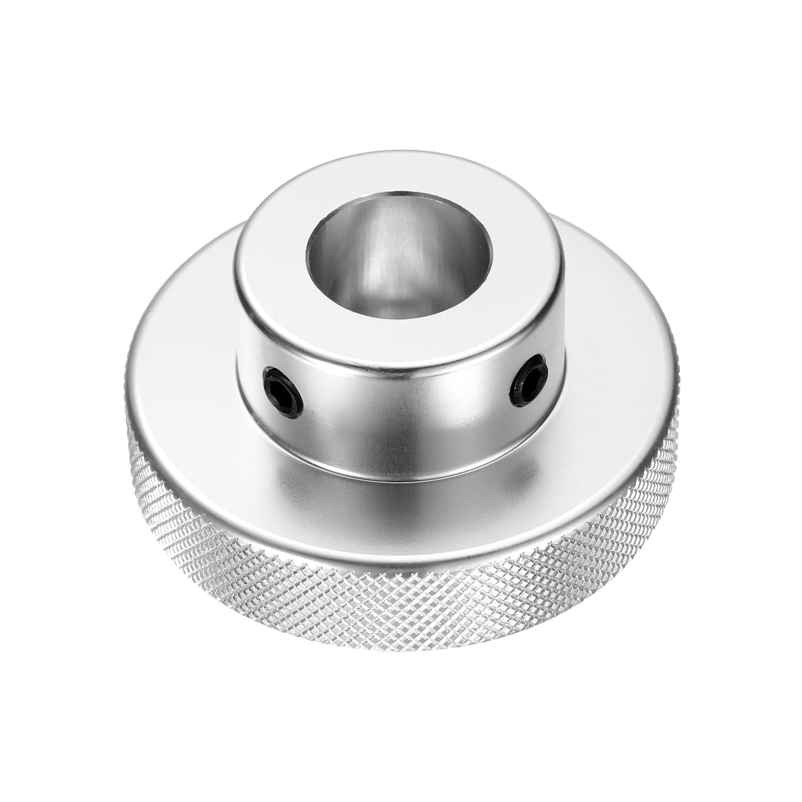 Amazon.com: uxcell Anodization Aluminum Alloy Handwheel 18mm Bore 60mm ...