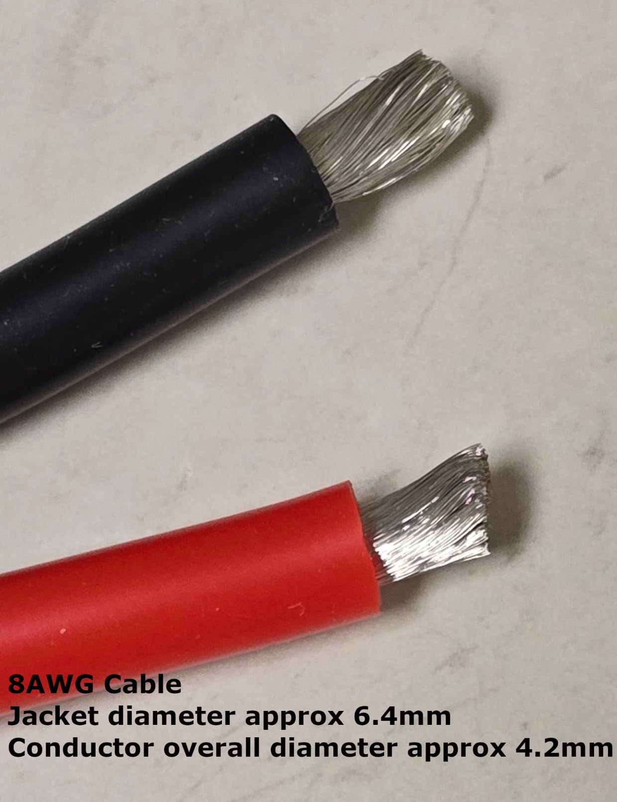 MMOBIEL 6 AWG Electrical Silicone Wire - 6 Gauge (13,3mm²) Tinned ...