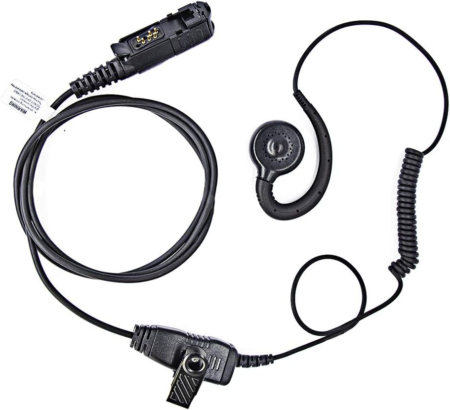 Amazon.com: klykon Xpr 3500e Earpiece Headset with Mic PTT for Motorola ...