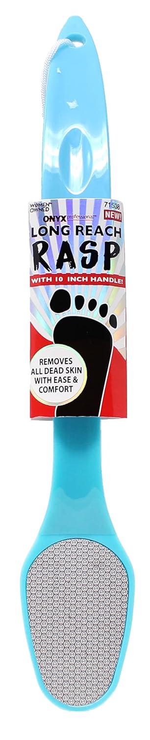 Onyx Professional Long Reach Foot Rasp, Foot File, Callus Remover ...