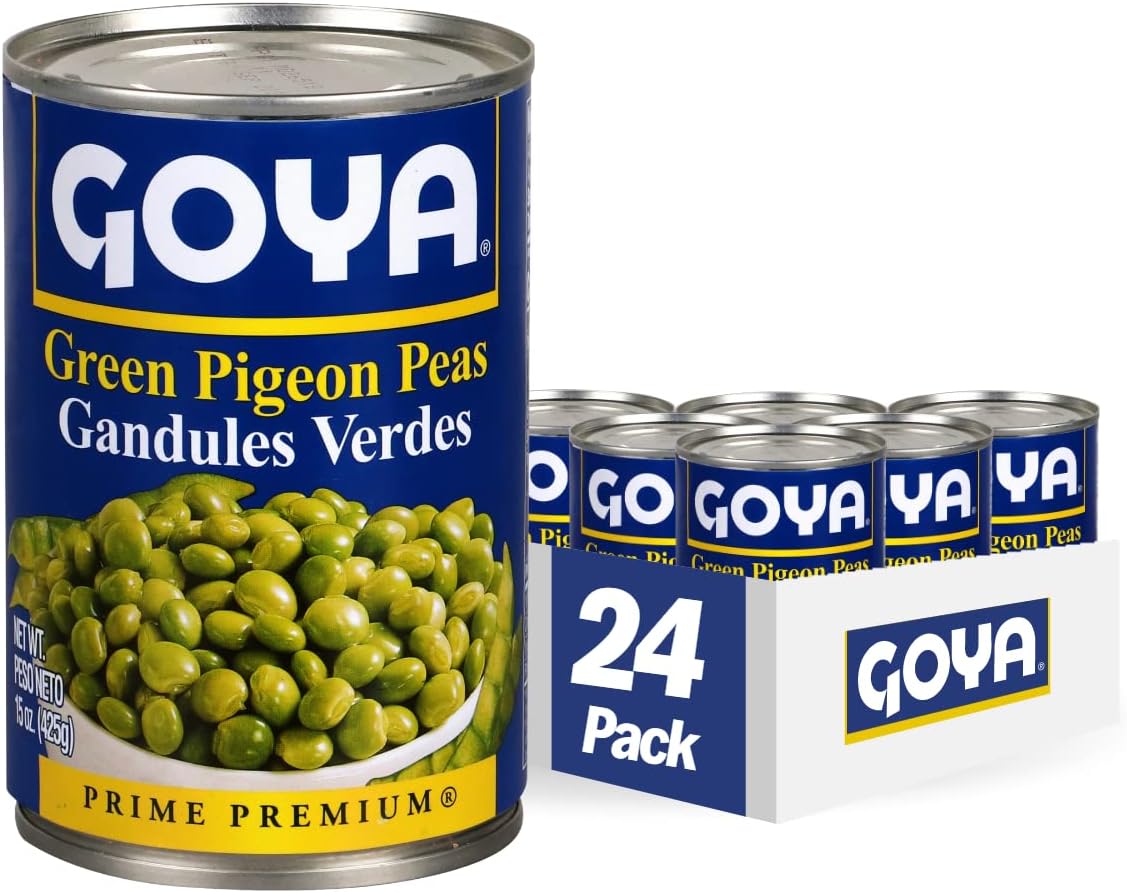 Amazon.com: Goya Foods Green Pigeon Peas in Can, 15 Ounce : Grocery ...