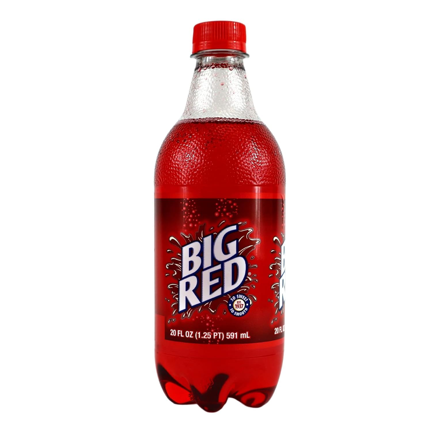 Amazon.com : B4Y Big Red Soda, 20 Oz Bottle - 16 Pack : Grocery ...