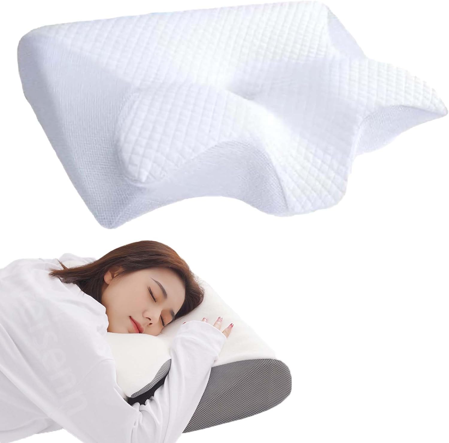 Amazon.com: Dreamers Relief Pillow Side Sleeper, Dreamers Pillow for ...