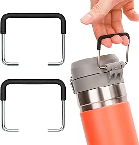 Amazon.com: 2pcs Handles For Stanley Quick Flip GO 24oz 32oz, Premium ...