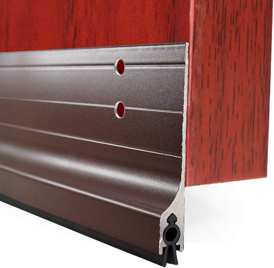 Amazon.com: BAINING Metal Door Draft Stopper, 43.5 Inch Under Door ...