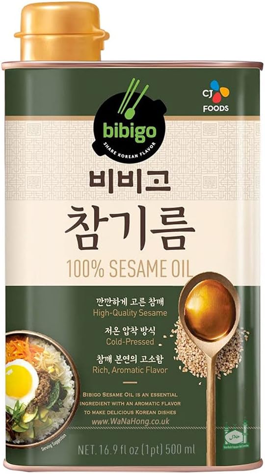 Bibigo Cold Pressed 100% Pure Sesame Oil 500ml : Amazon.co.uk: Grocery