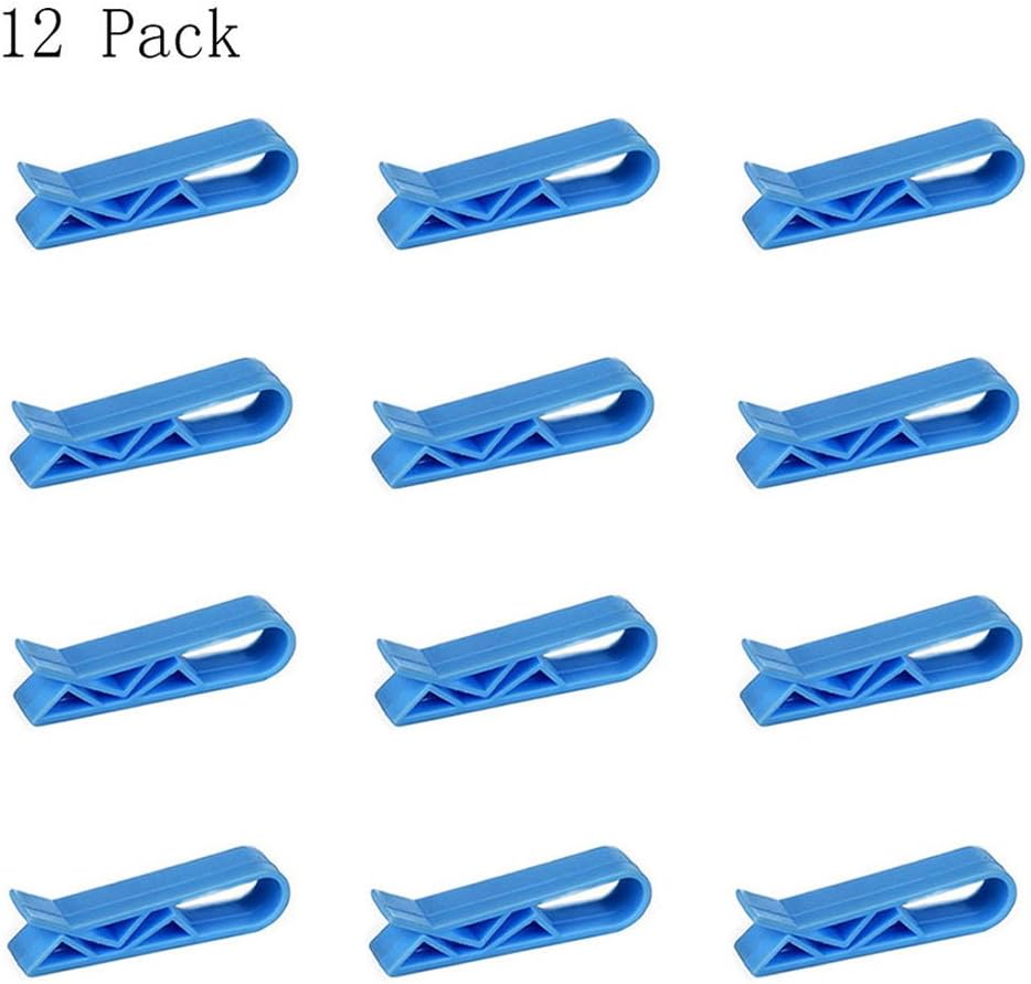 Amazon.com: Generic Plastic Trash Can Wastebasket Garbage Bin Clamp ...