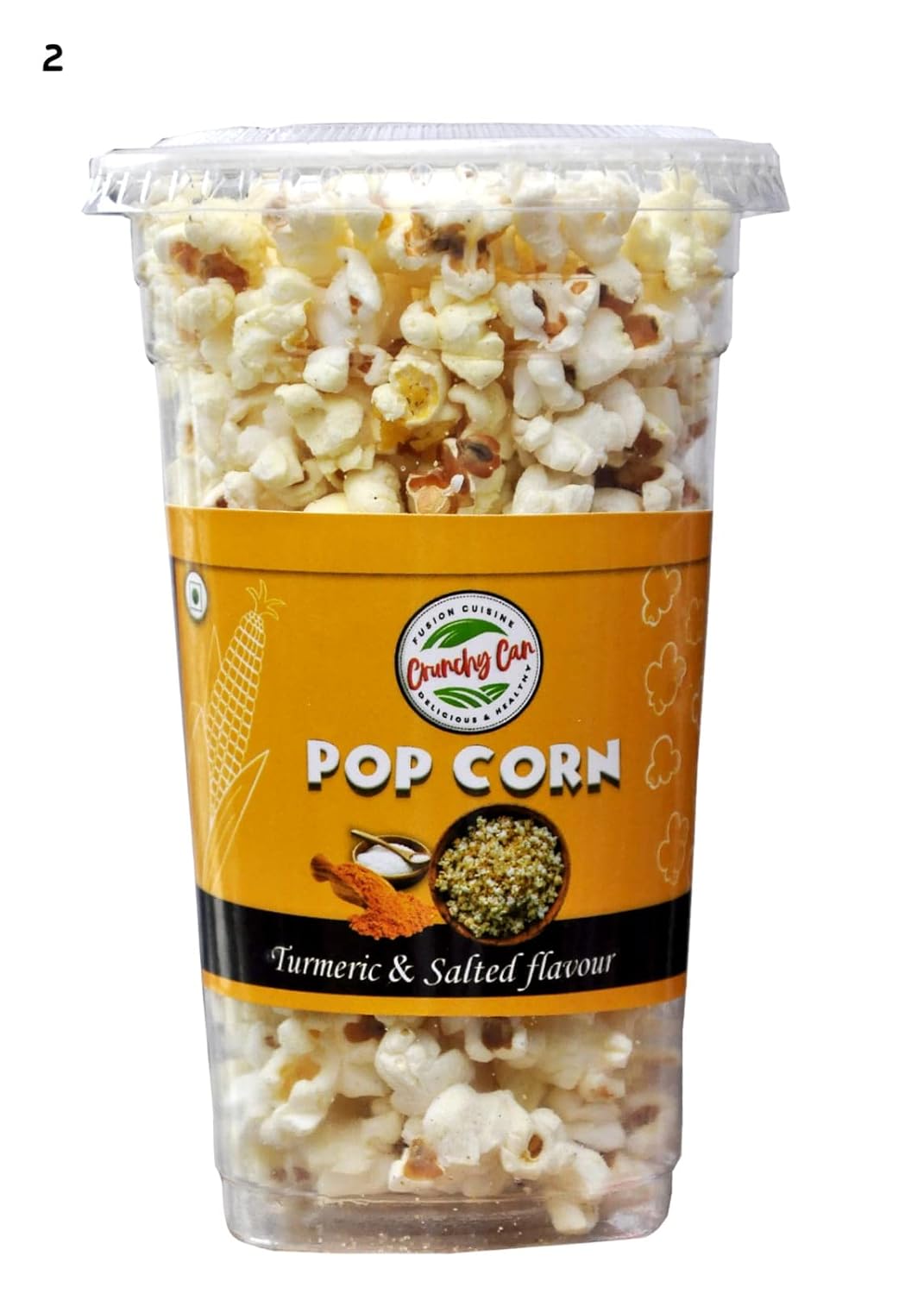CRUNCHY CAN POPCORN , Pari Pari./Piri piri Flavored Popcorn for daily ...
